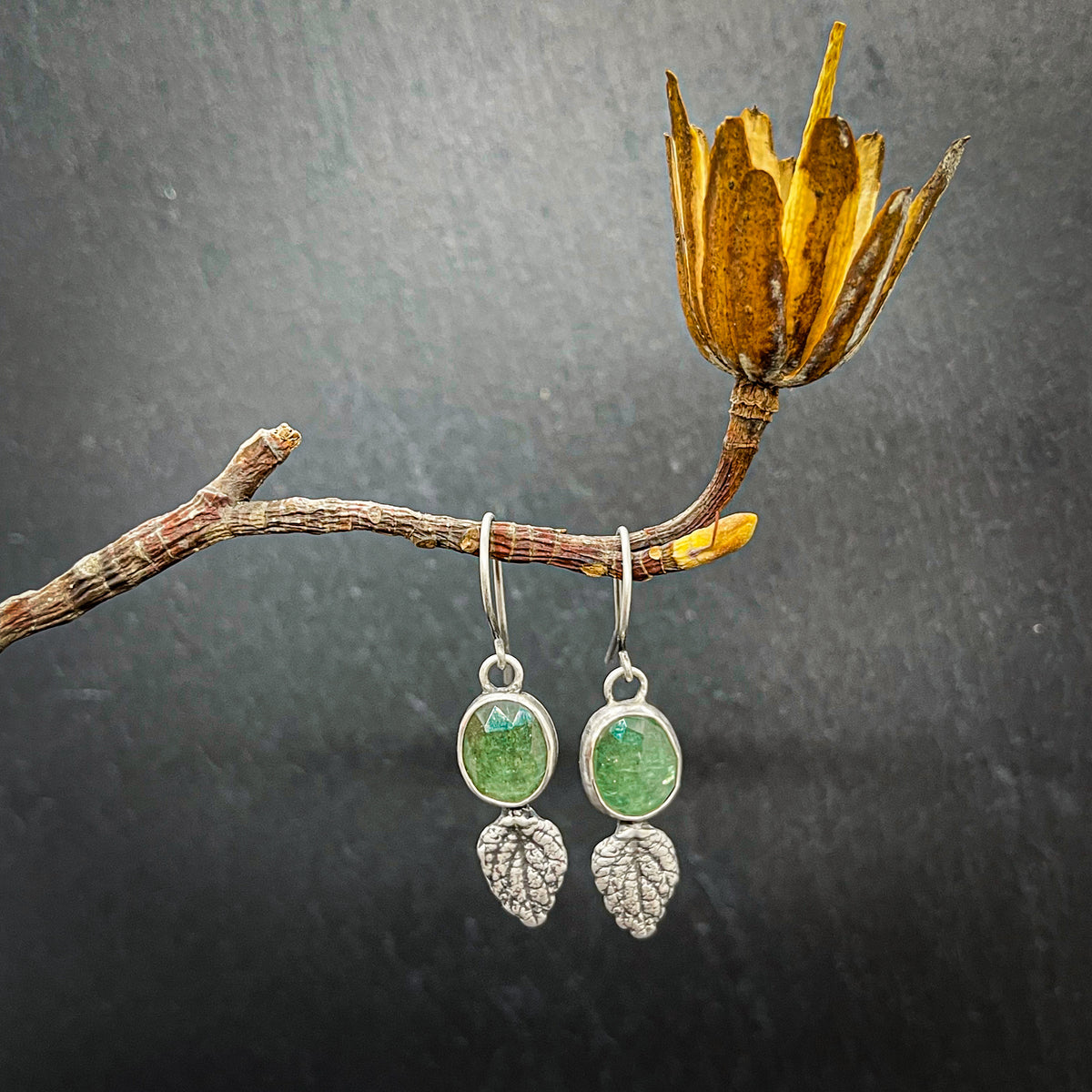 Mint Tanzurine Earrings – Artifact Process